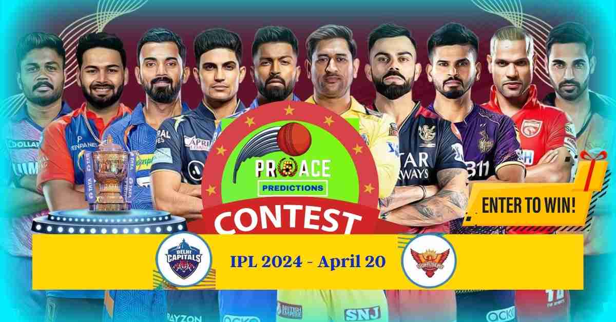 ProAce Best Today Cricket Match Predictions - IPL April 20