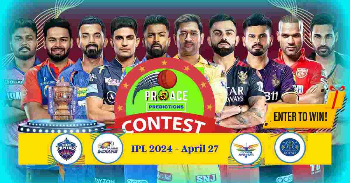 ProAce Best Today Cricket Match Predictions - IPL April 27