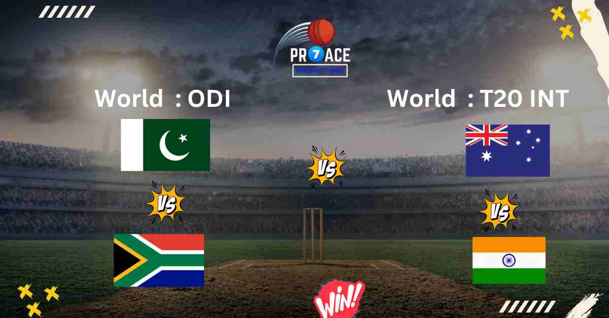 ProAce ODI T20I ICC W Best Predictions - Nov 8