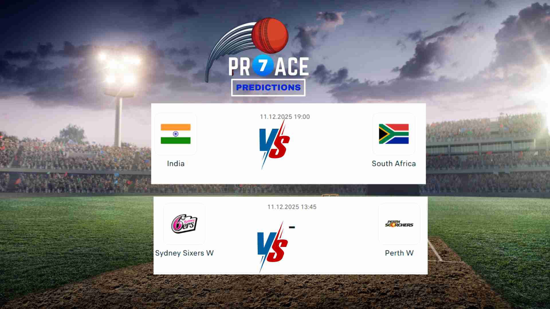 ProAce WBBL 2025 Best Predictions - Dec 11