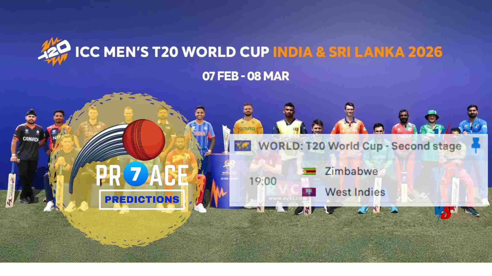 ProAce T20 WC 2026 Best Predictions - Feb 23
